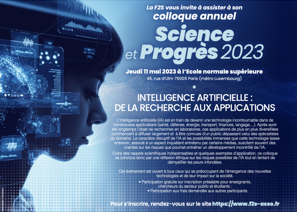 Journée Science et Progrès 2023 – F2S-asso.fr - Fédération Française de ...